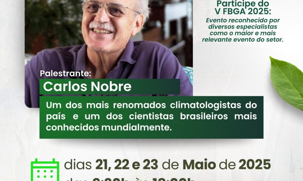 Carlos Nobre no Palco do V FBGA 2025 – O Jornal RMC